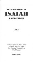 The Prophecies of Isaiah Expounded, Chart - Chapter Two Online Shop